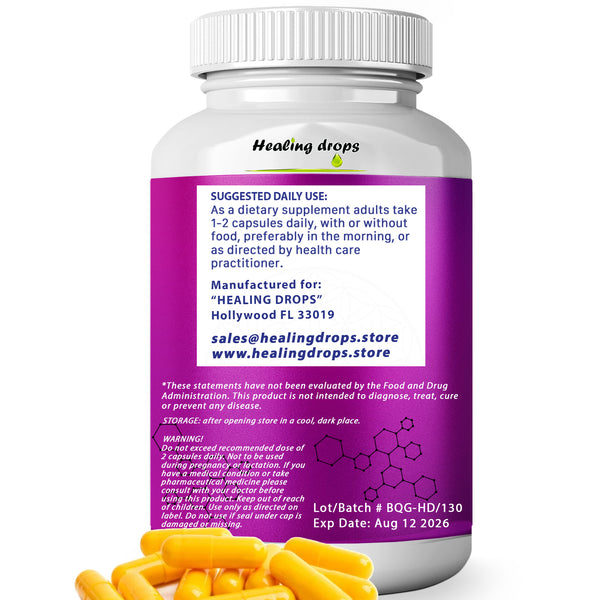 Berberine Quercetin Colloidal Gold Citrus Bergamot Enhanced Absorption ...